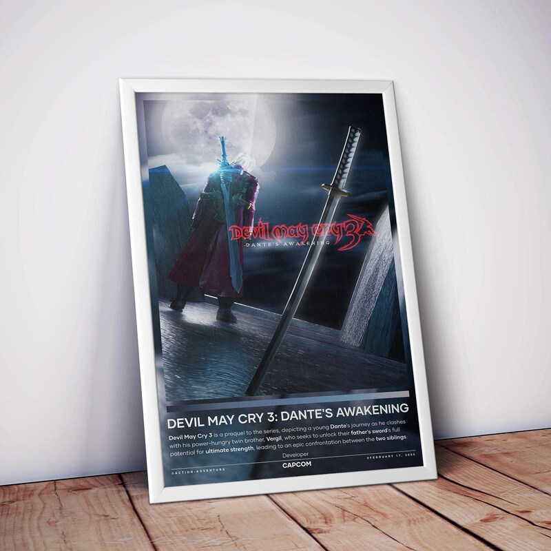 Devil May Cry Poster - Etsy