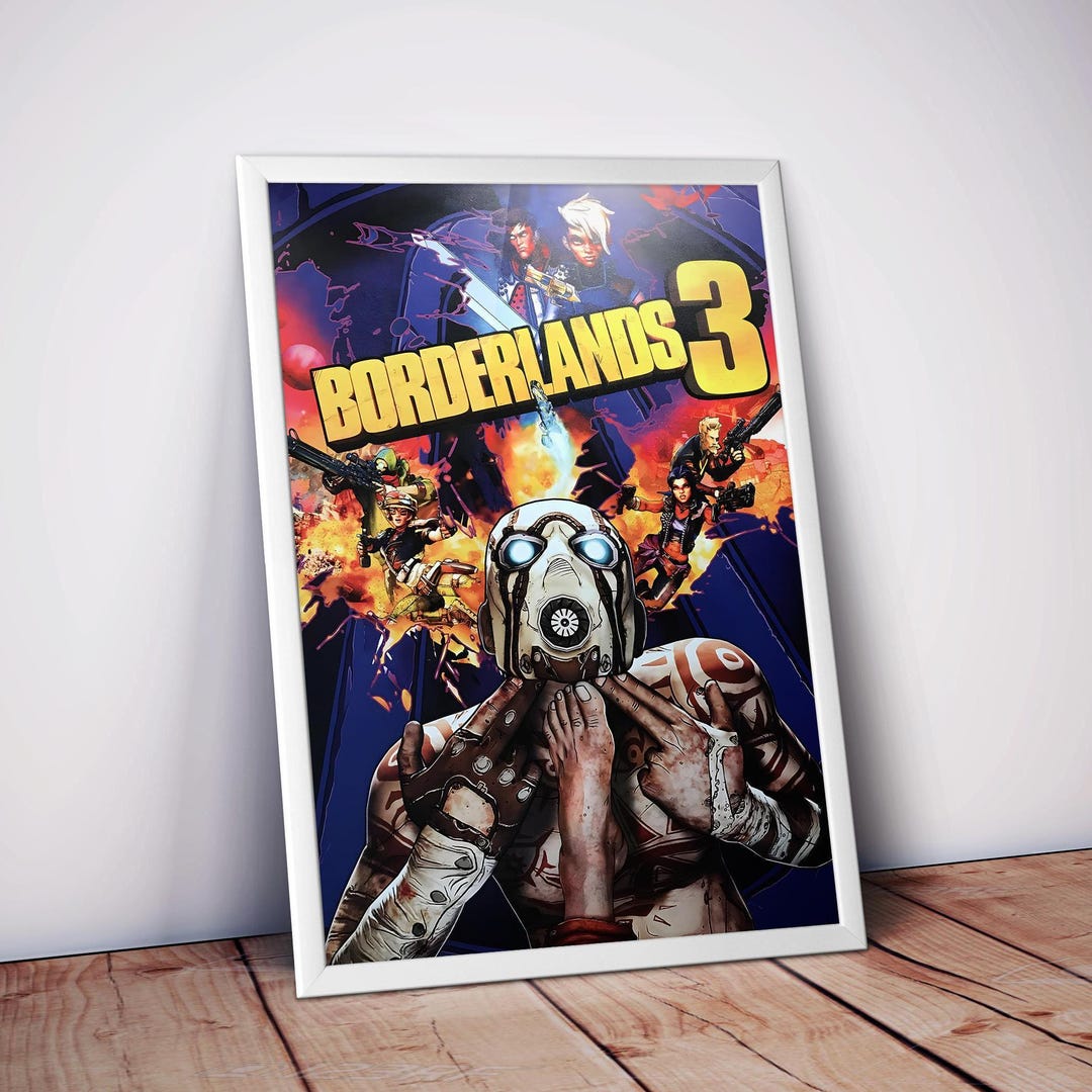 Borderlands 3 Poster | Video Game Poster | High Quality Matte Print ...
