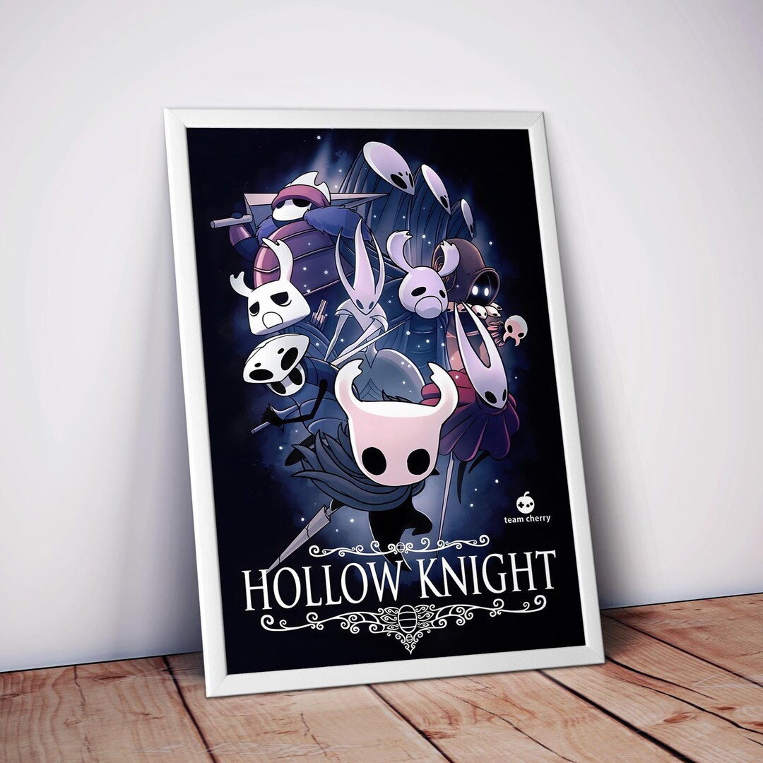 Hollow Knight Poster | Video Game Poster | High Quality Matte Print ...