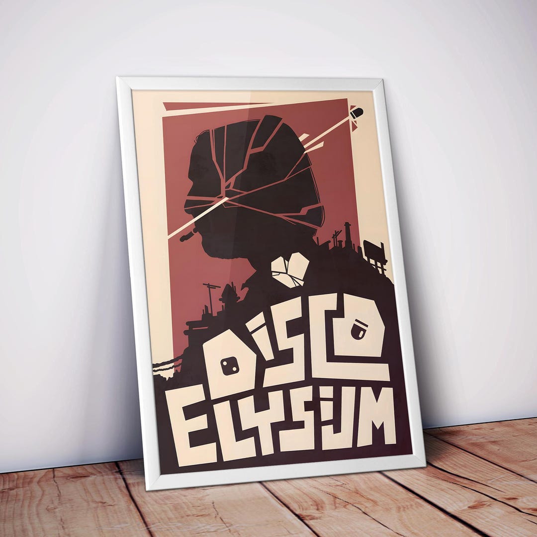 Disco Elysium Poster | Video Game Poster | High Quality Matte Print ...