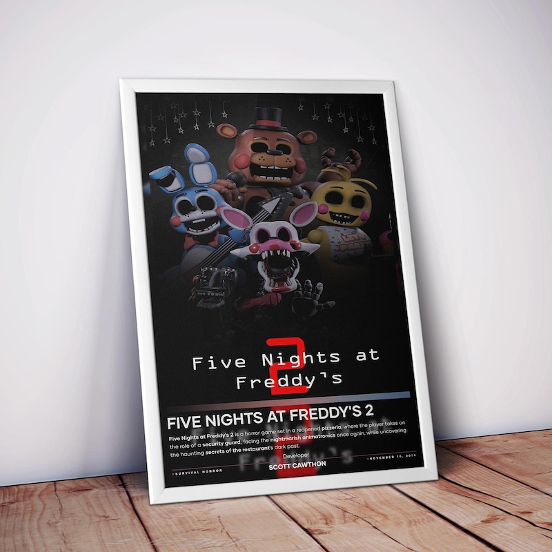 Five Nights at Freddys 2 Poster - Etsy