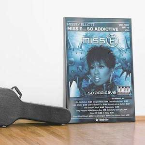 Missy Elliott - Miss E... so Addictive Poster | Album Poster | 4 Colors ...