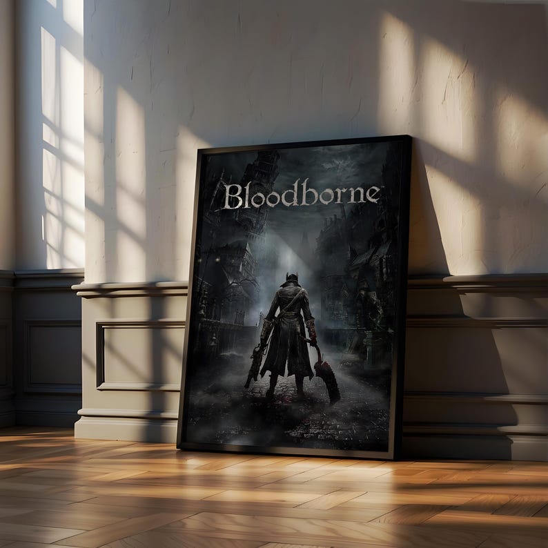 Bloodborne Poster | Video Game Poster | High Quality Matte Print ...