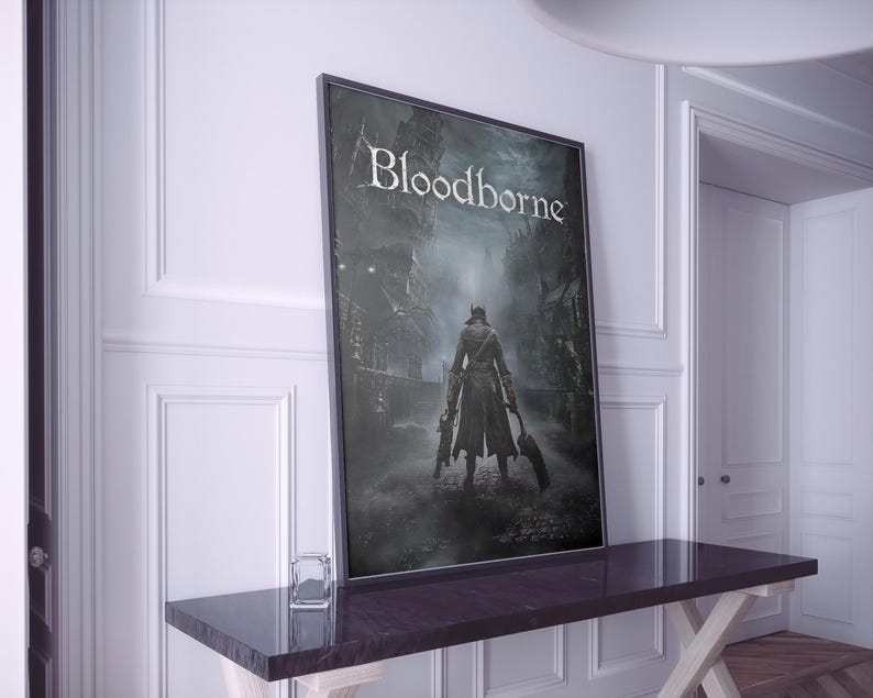 Bloodborne Poster | Video Game Poster | High Quality Matte Print ...