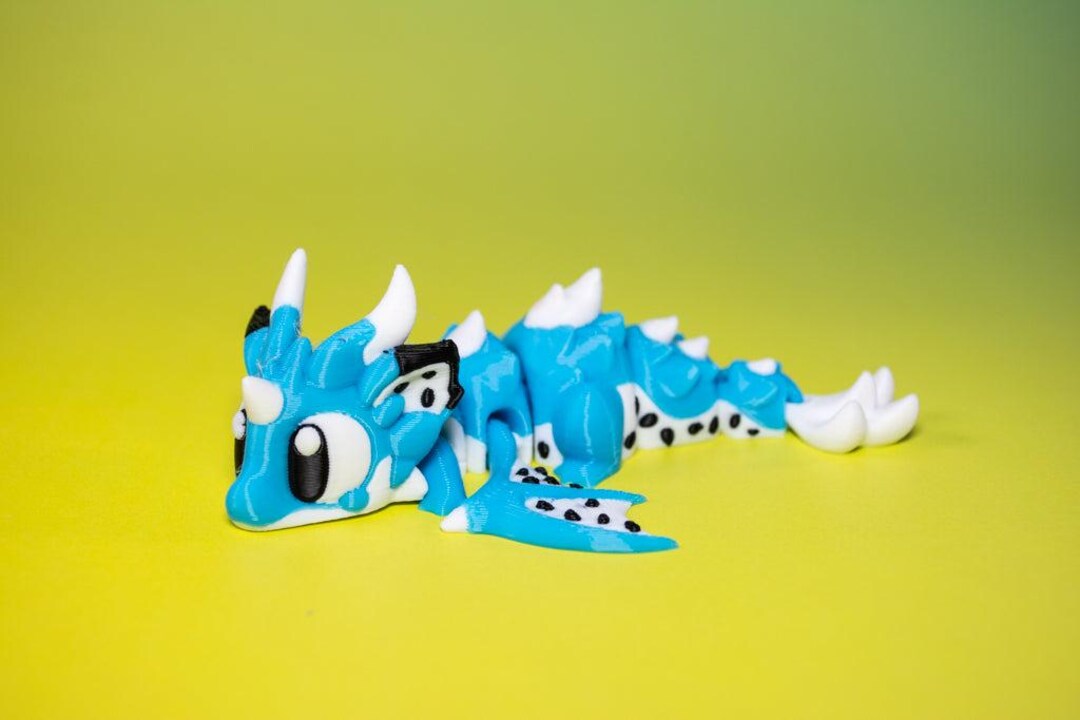Dragon — Myth Bluey — Bluey the Spotty Dragon — Big Eyes Mini Flexi ...