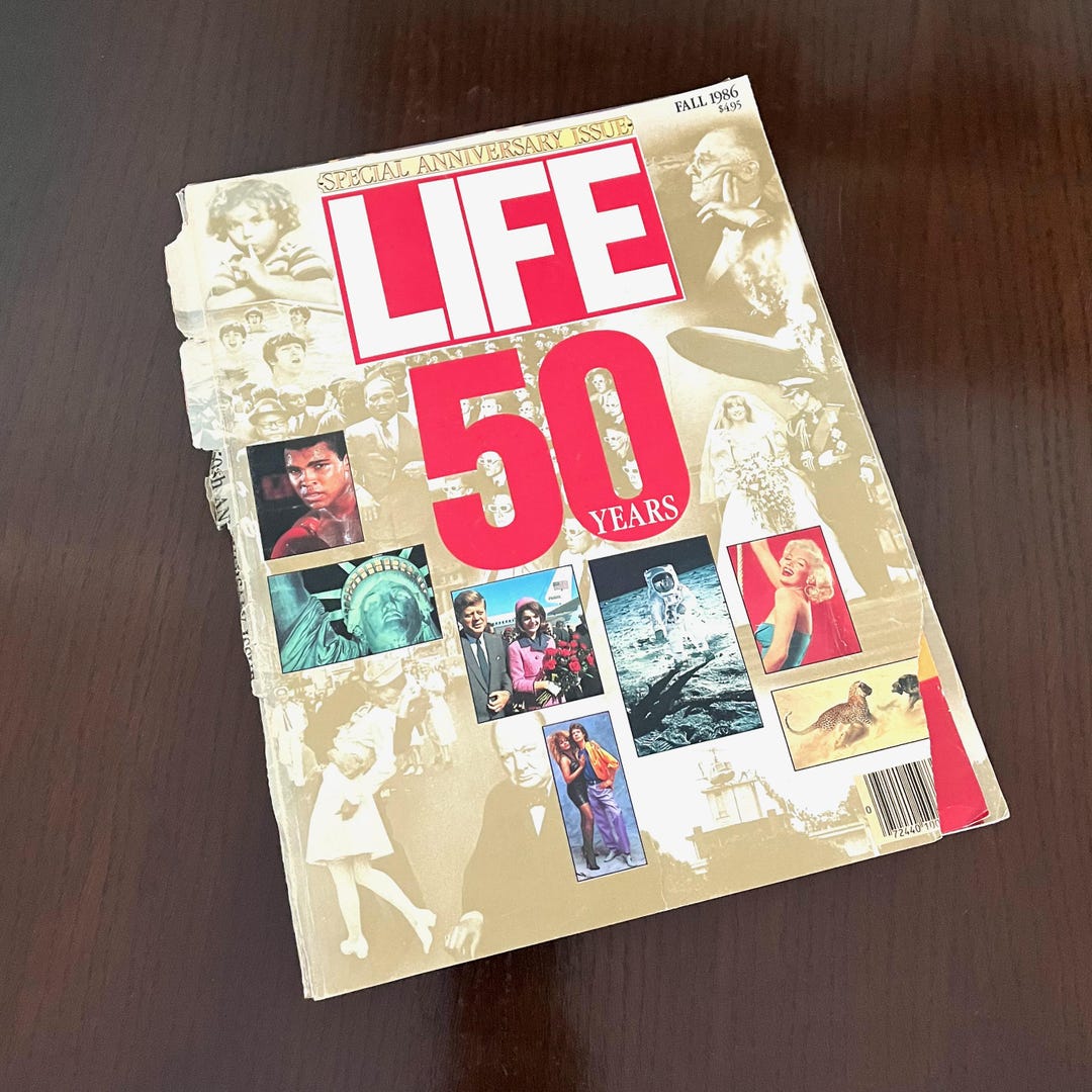 Life Magazine 50 Years - Special Issue - Etsy