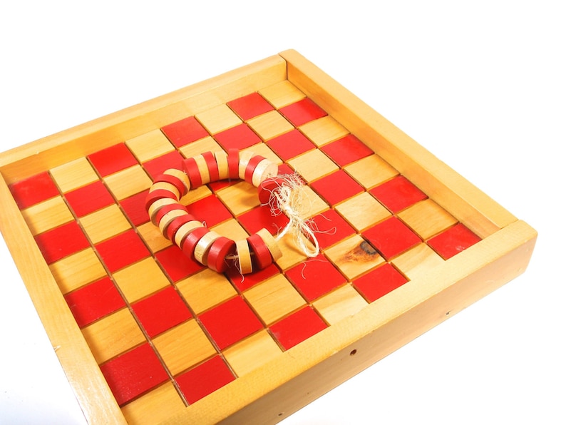 Homemade Solid Wood Checker Board - Etsy