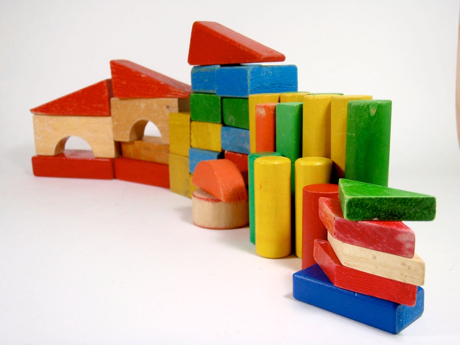 Mixed Wooden Blocks - Etsy