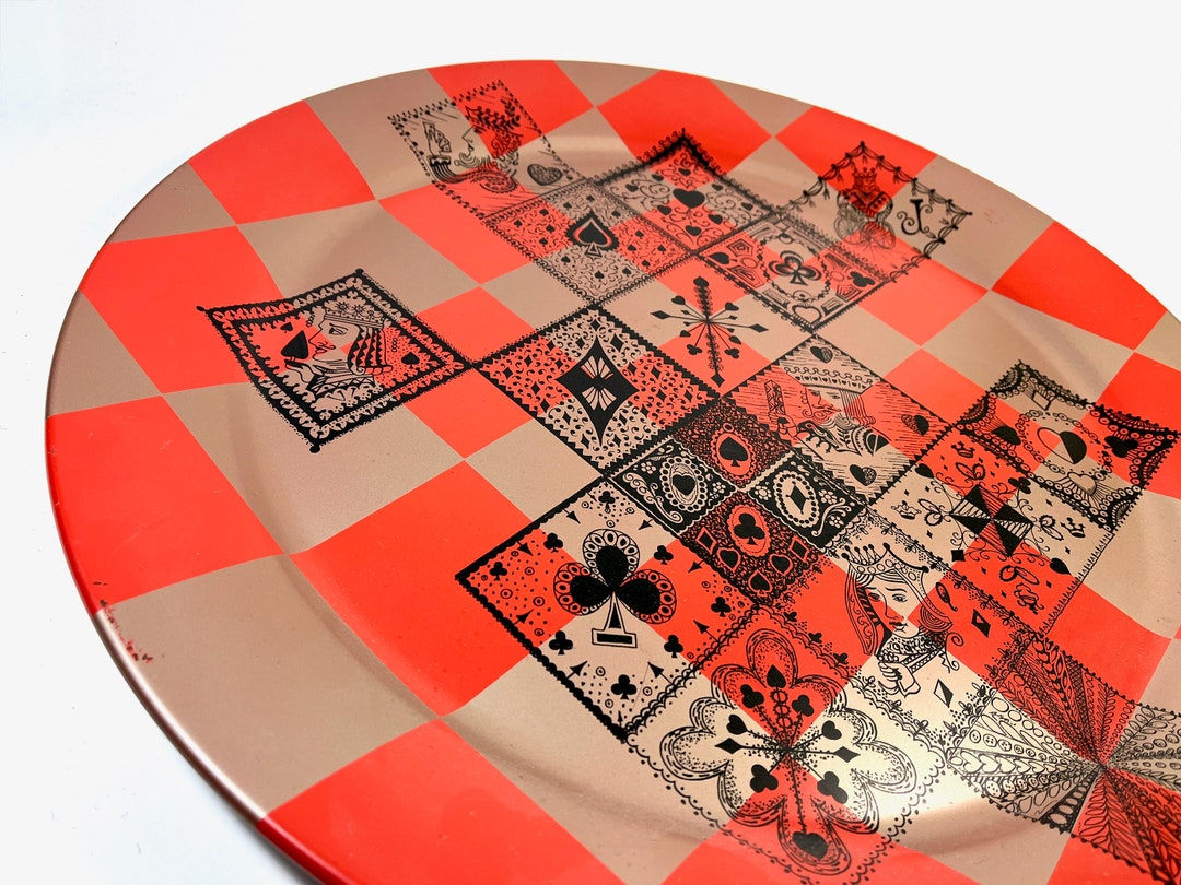 Large Playing Card-themed Tray - Etsy