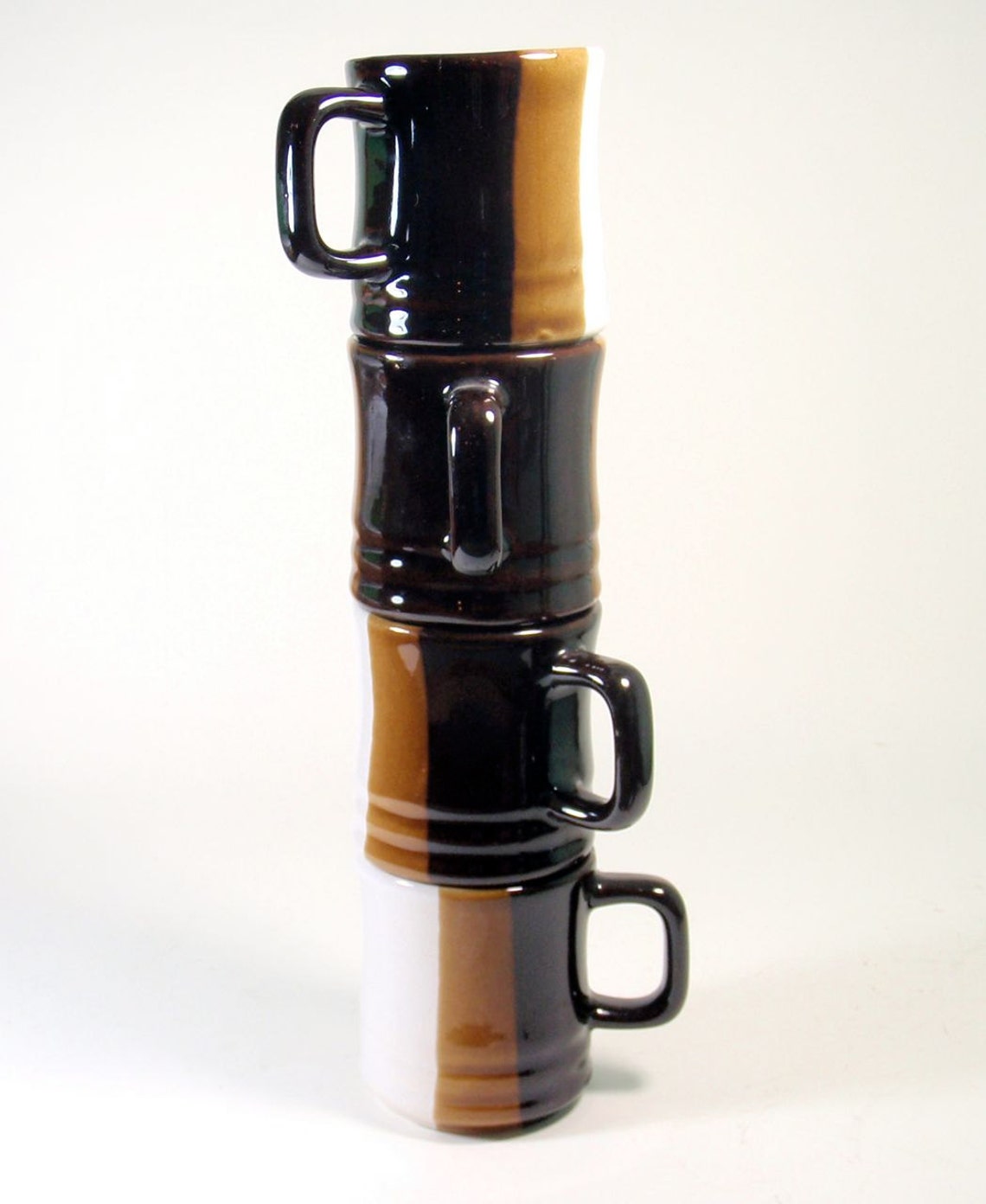 70s Mugs - Set of 4 - Etsy