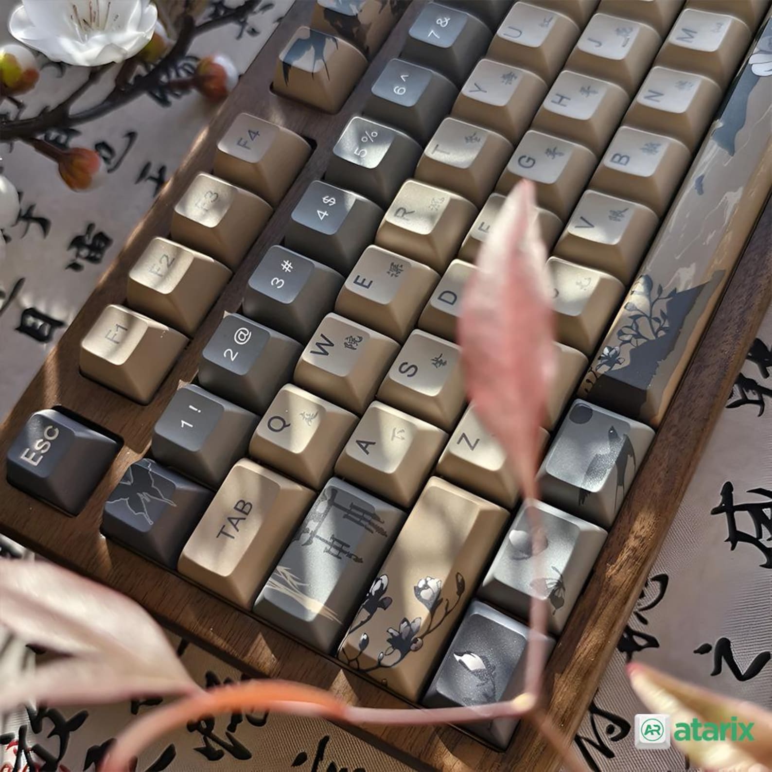 Japanese Keycap Set - 142 PBT Custom Keycaps for Mechanical Keyboard ...