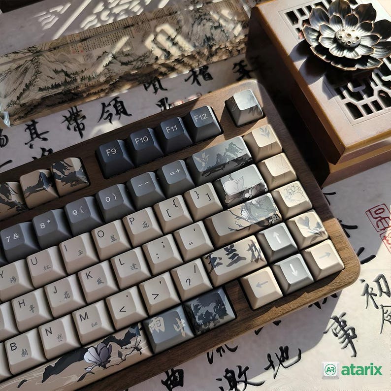 Japanese Anime Keycap Set: Handmade PBT Artisan Keycaps - Etsy