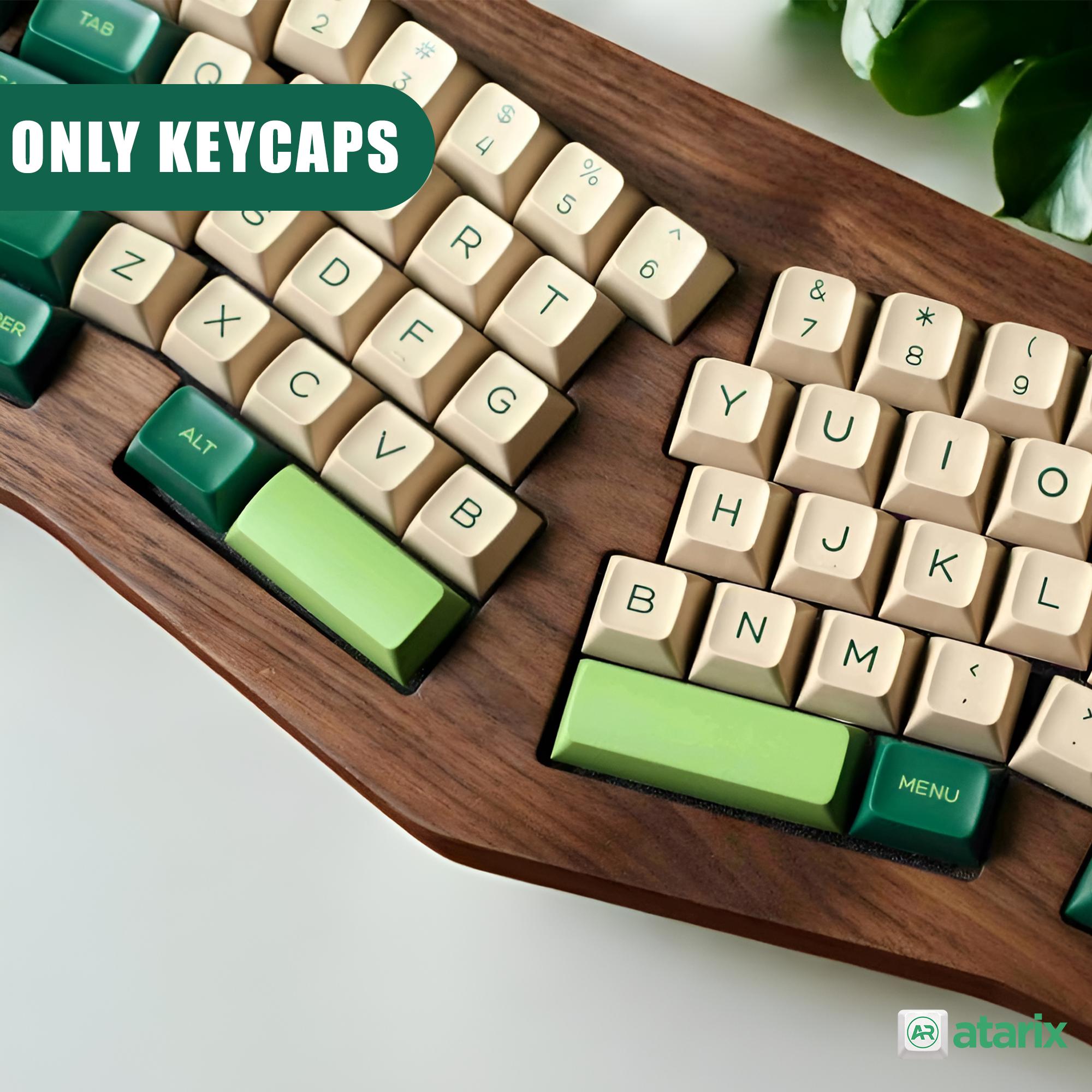 Deep Green Forest Keycap Set: 170 SA Profil PBT MX Keycap - Etsy