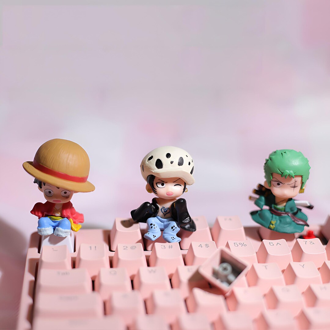 One Piece Keycap Set for Mechanical Keyboard Keycaps Anime Japanese ...