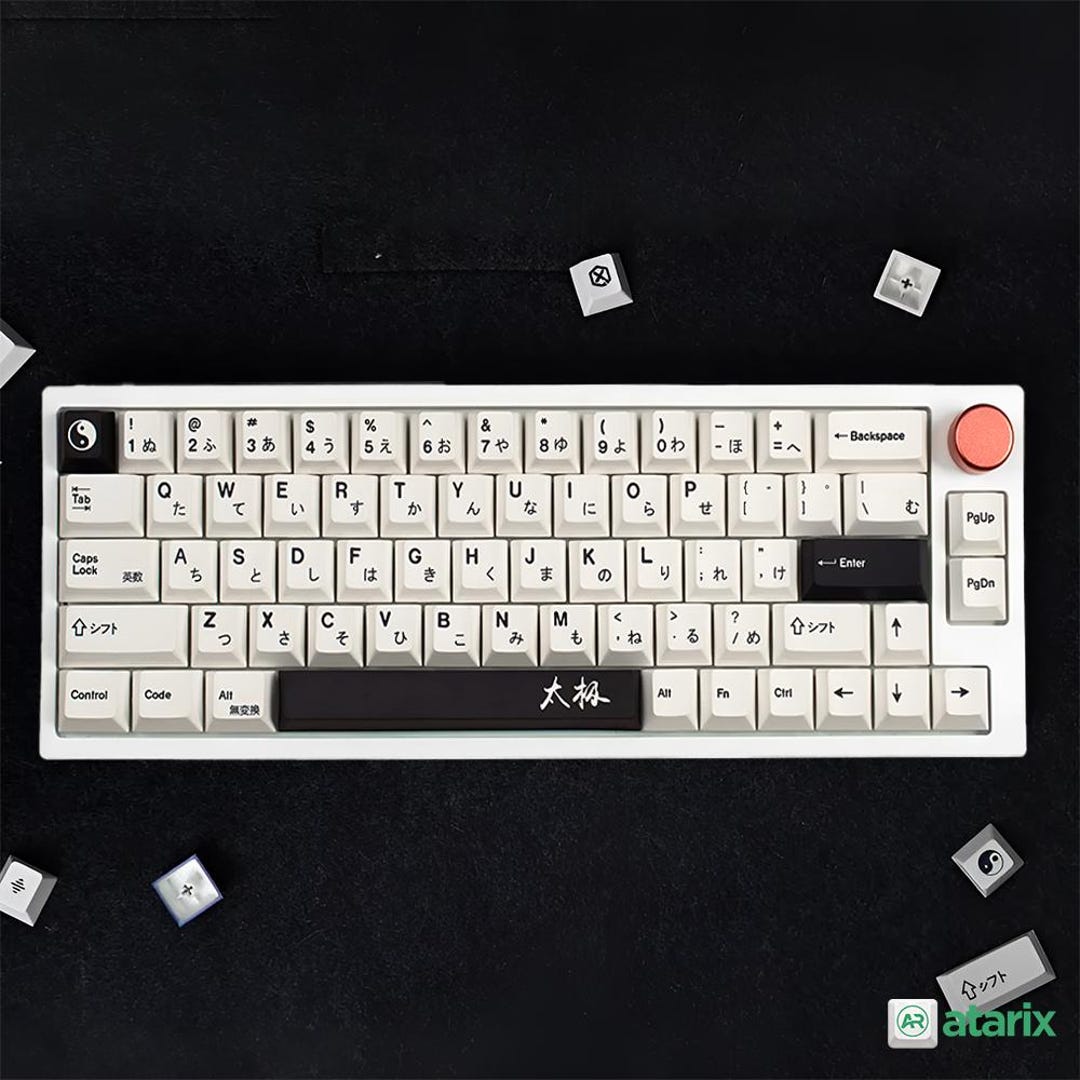 Japanese Keycap Set Mechanical Keyboard Keycaps Handmade Custom ...
