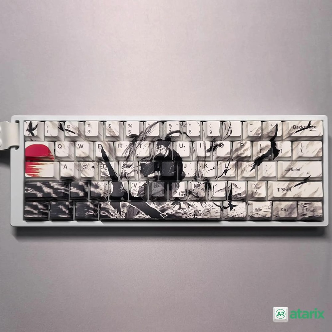 Japanese Anime Keycap Set Mechanical Keyboard - PBT Keycap Custom ...