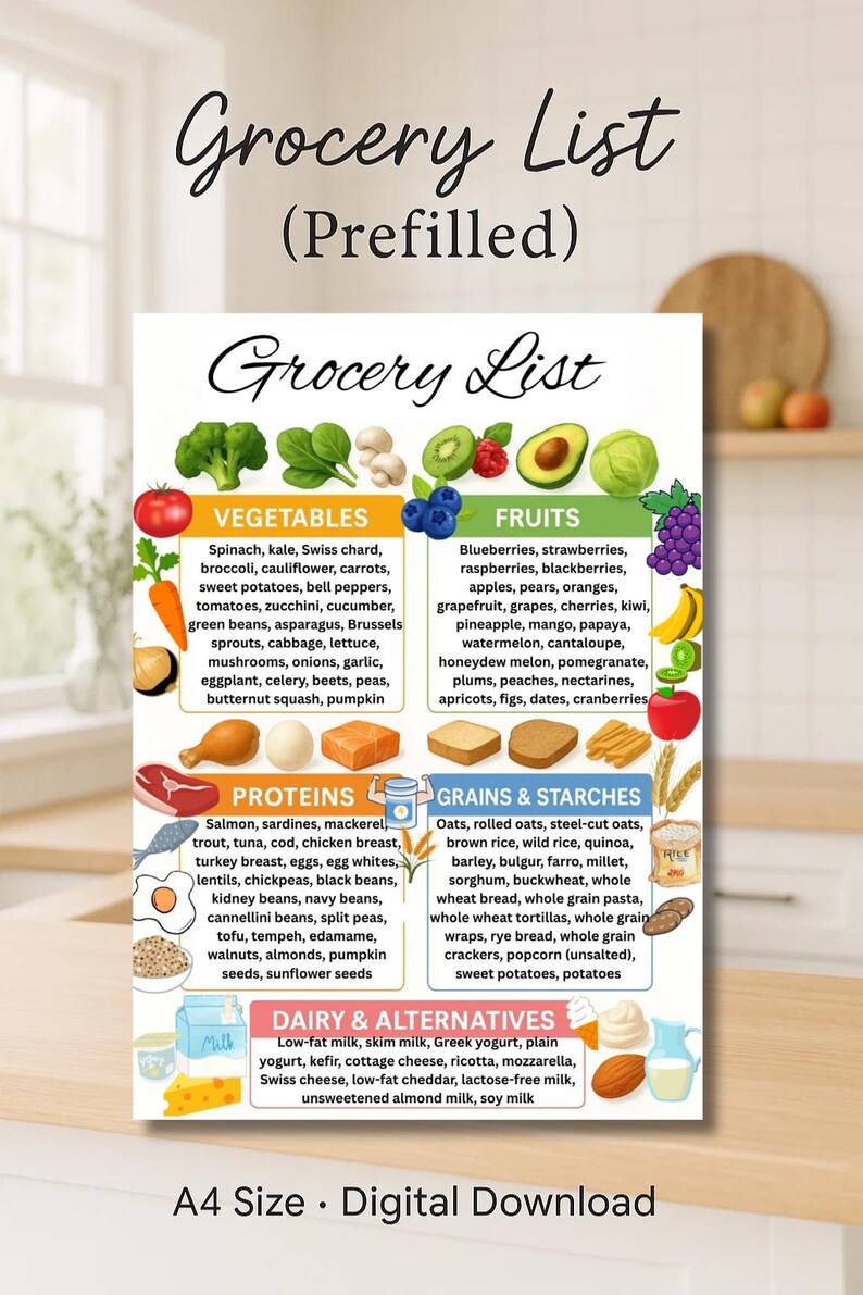 Parkinson's Disease Diet Food List, Parkinson's Foods List PDF, Foods ...