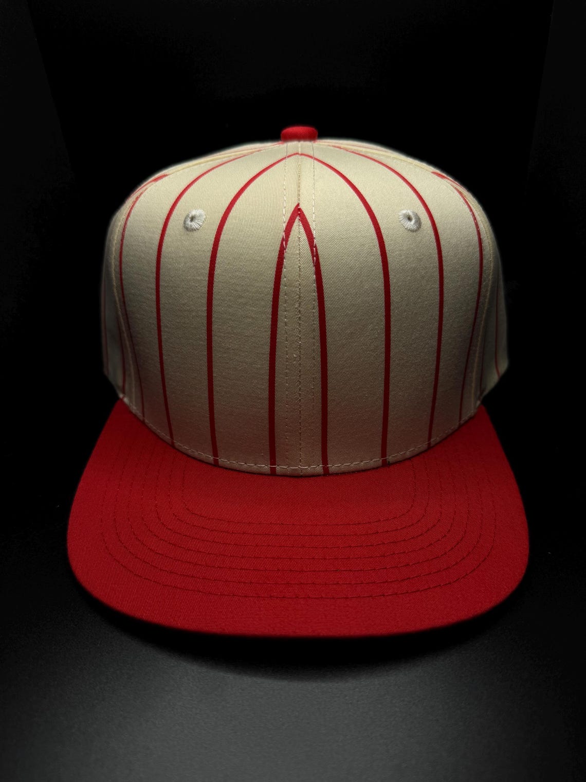Vintage Pinstripe Baseball Cap: 90s Retro Snapback Hat - Etsy