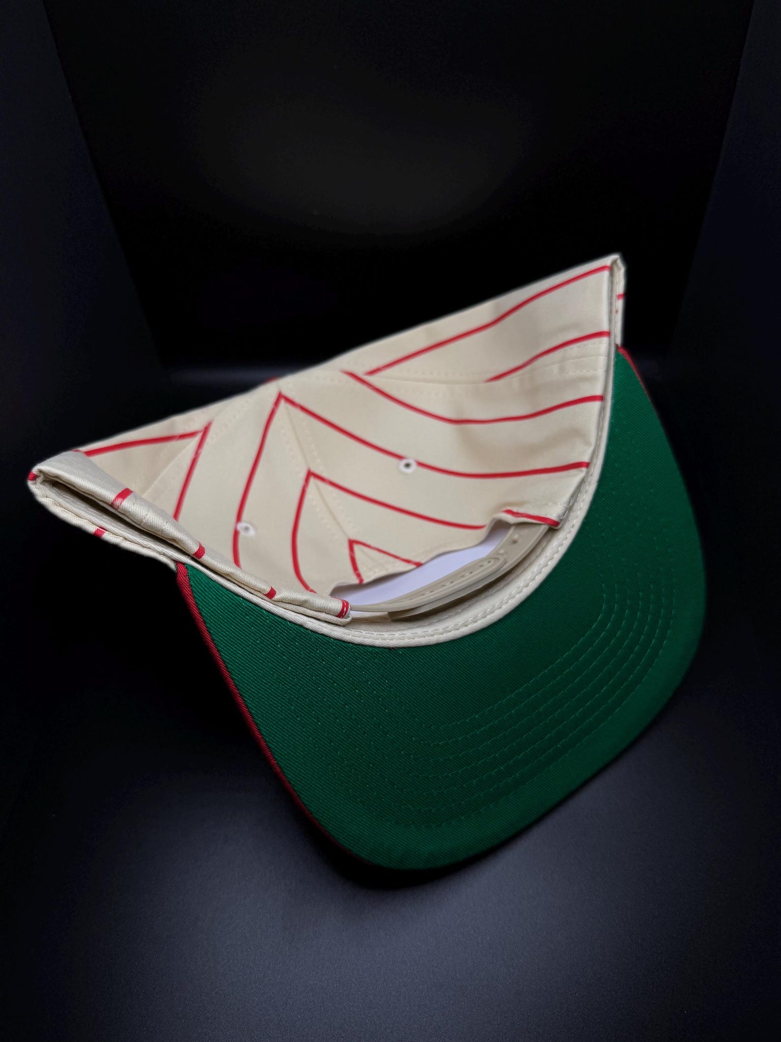 Vintage Pinstripe Baseball Cap: 90s Retro Snapback Hat - Etsy
