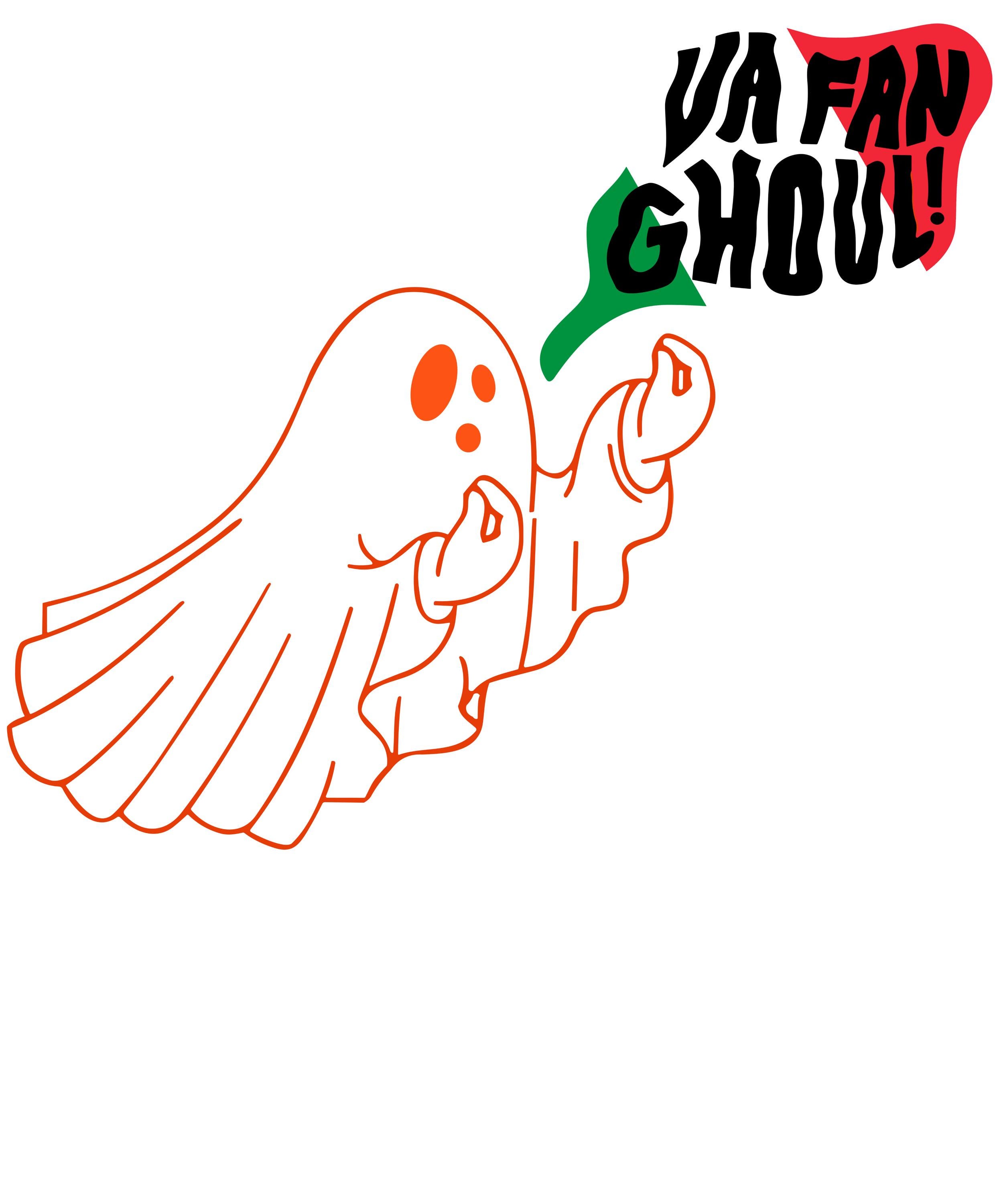 Funny Italian Ghost Va Fanghoul PNG - Halloween Pun Design - Etsy