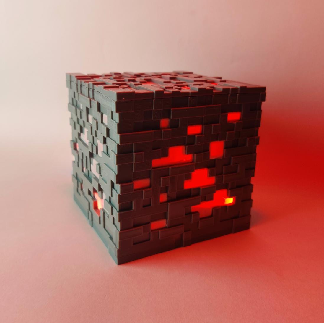 Lamp Block Minecraft 3D STL - Etsy