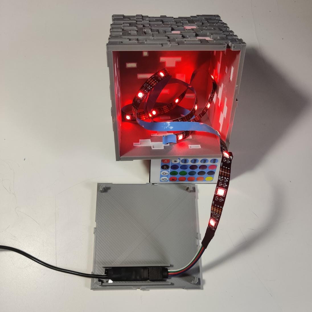 Lamp Block Minecraft 3D STL - Etsy