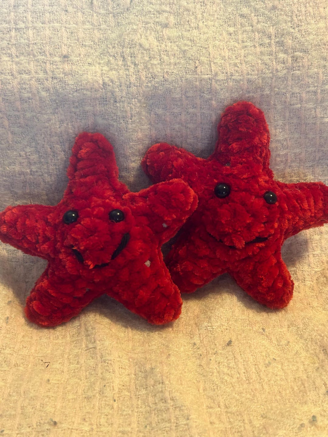 Striking Red Soft Starfish Plushie - Etsy