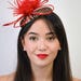 Sheba Handmade Elegant Fascinator Derby Hat Leopard-print Headpiece for ...