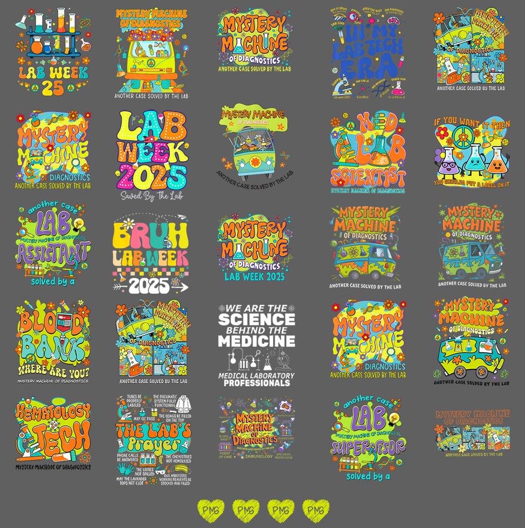 25+ Bundle Lab Week 2025 Mystery Machine Png, Mystery Machine of ...