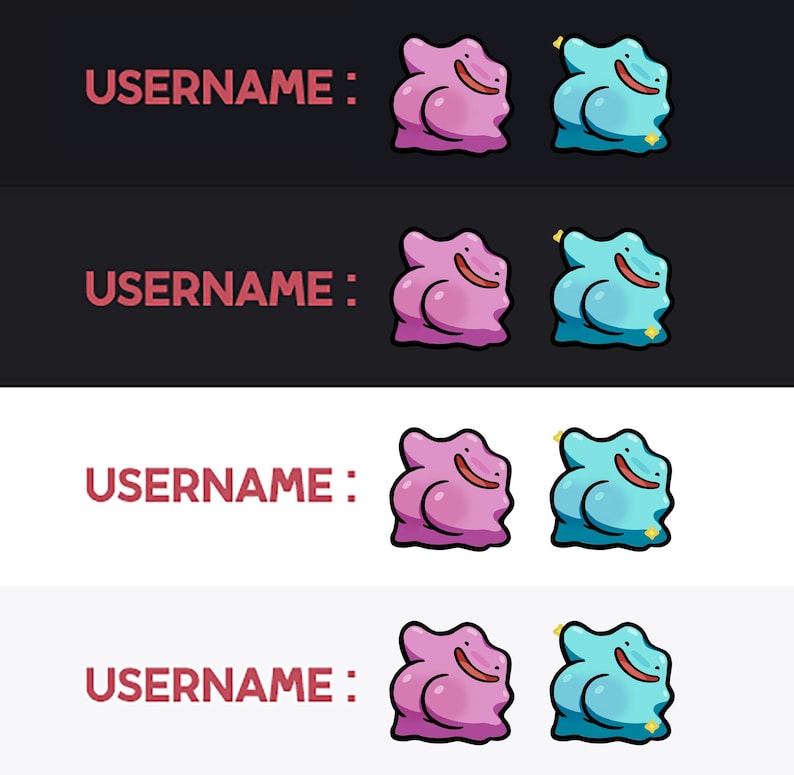 2x Animated Ditto Twerk Emote | Normal Type Limber Imposter Pokopia ...