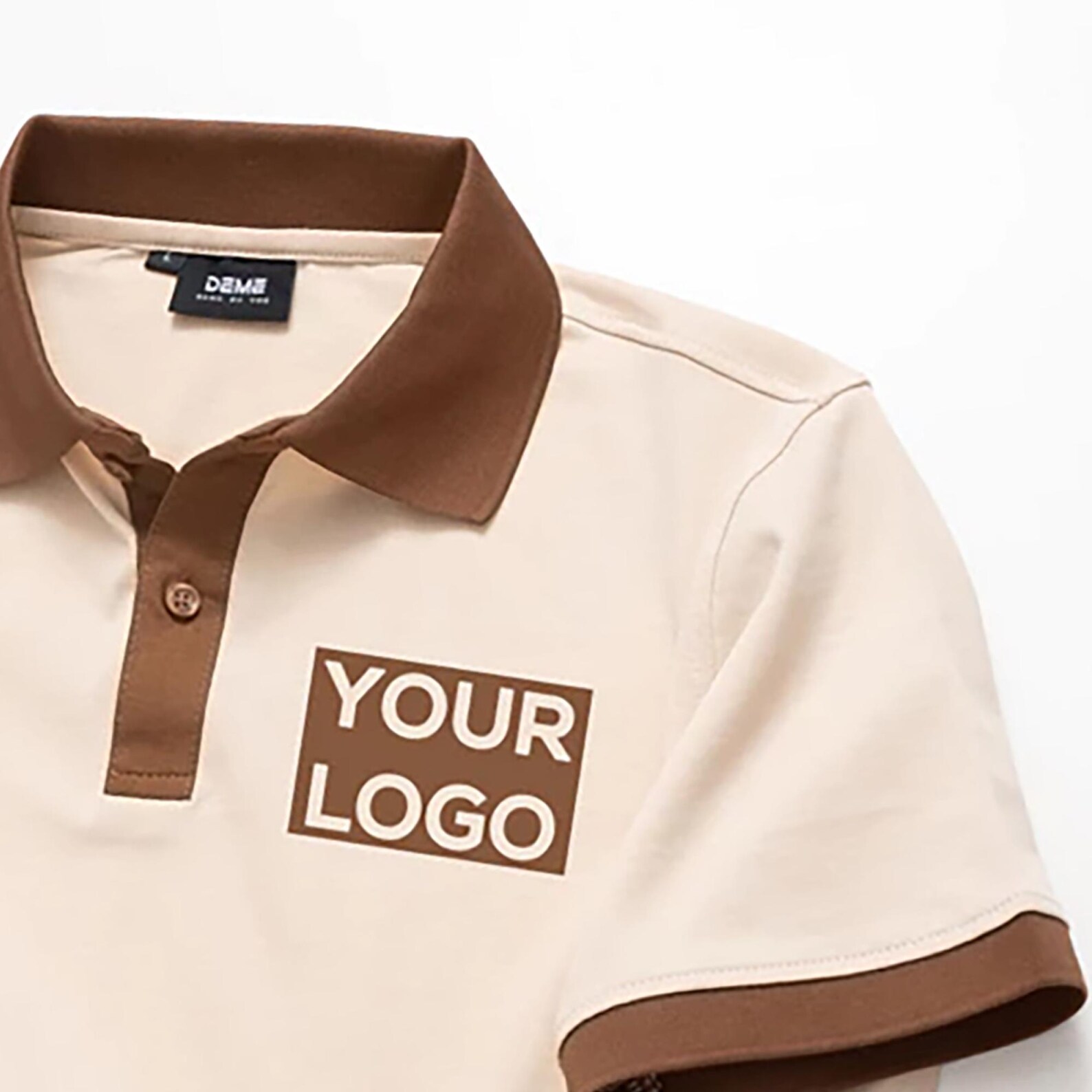 Custom Logo Apron and Polo Shirt Set – Barista, Chef, Bartender Uniform ...