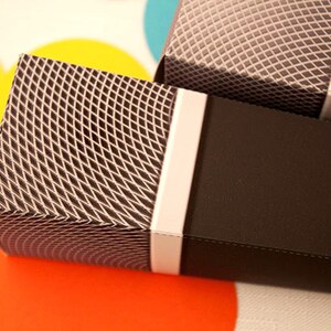 Microphone Favor Box - Black : Print at Home Full-color Template ...