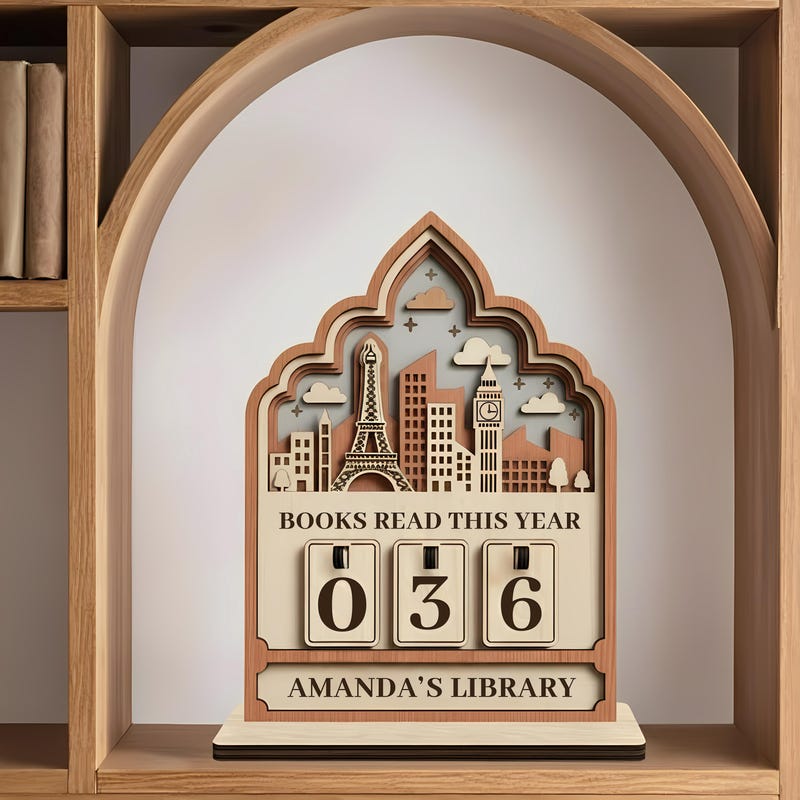 Book Counter - Etsy