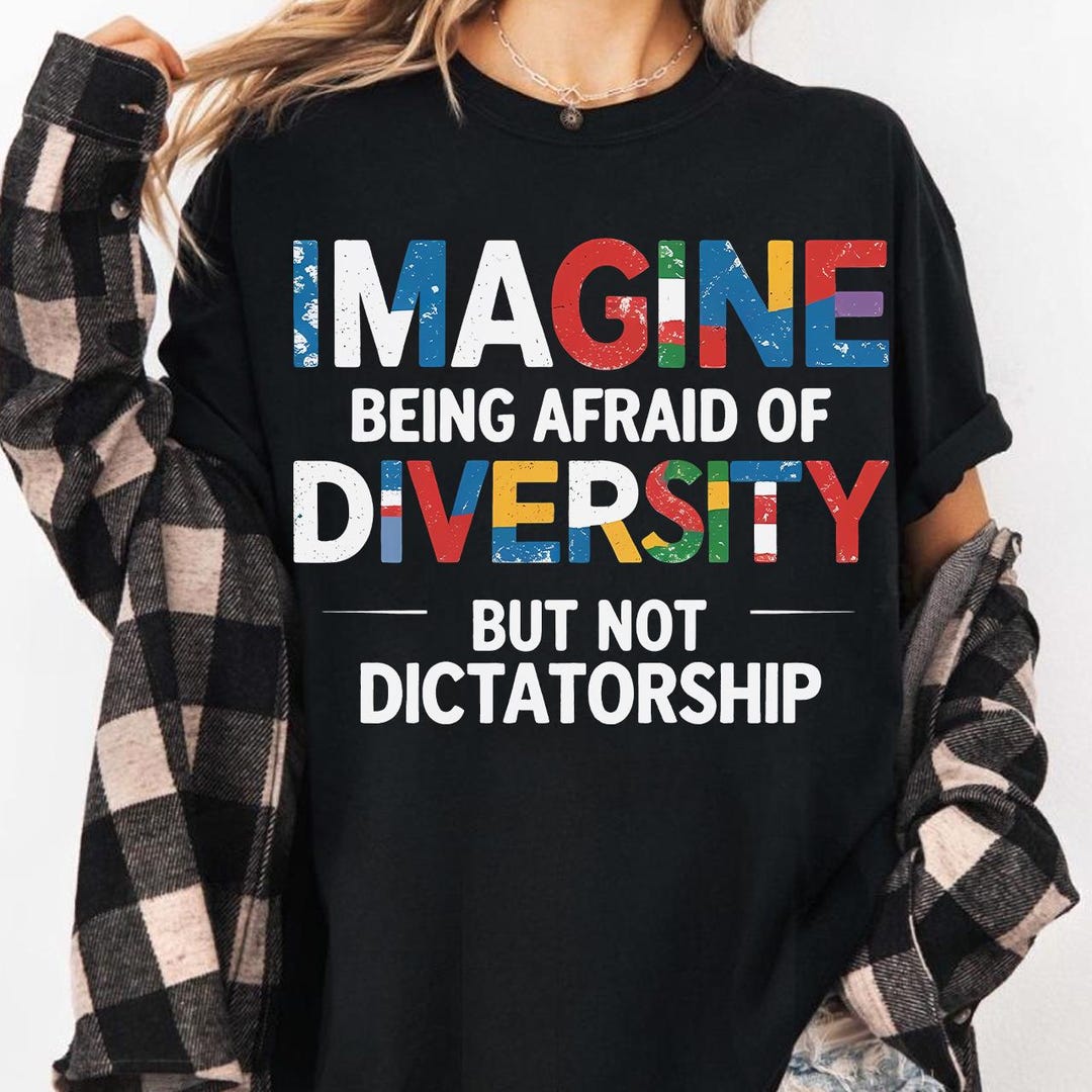 Diversity Not Dictatorship Protest Sign Png, Anti-trump Protest Poster ...