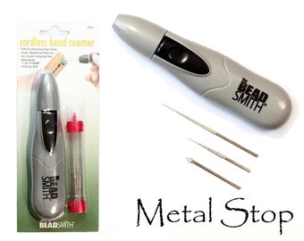 Deluxe Battery Operated Cordless Bead Reamer 4 Piece Set by Eurotool - Etsy