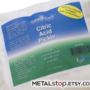 32 Oz (4 Cups) Nature’s Touch Citric Acid Pickle Environmentally ...