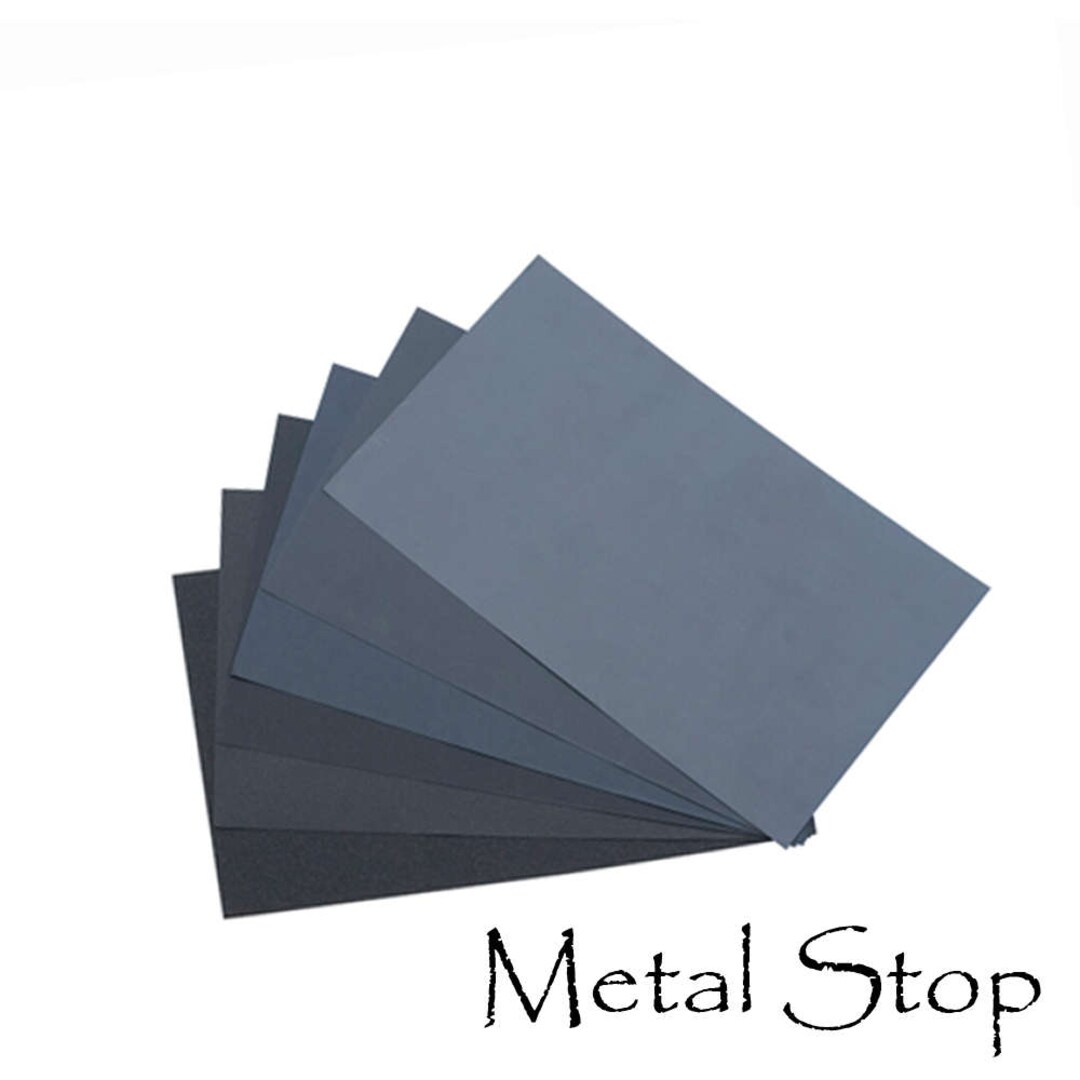 Wet-or-dry Fine Grit Sandpaper 9" X 11" Sheets - Choose 180, 240, 320 ...