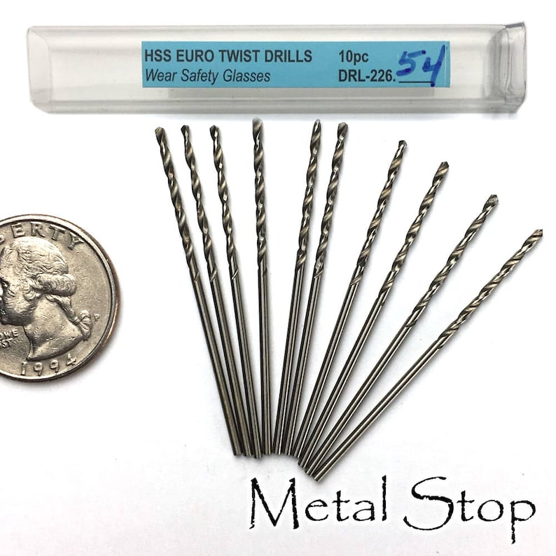 10 Twist Drill Bits for Jewelry Making. Use These Steel Bits With Your ...