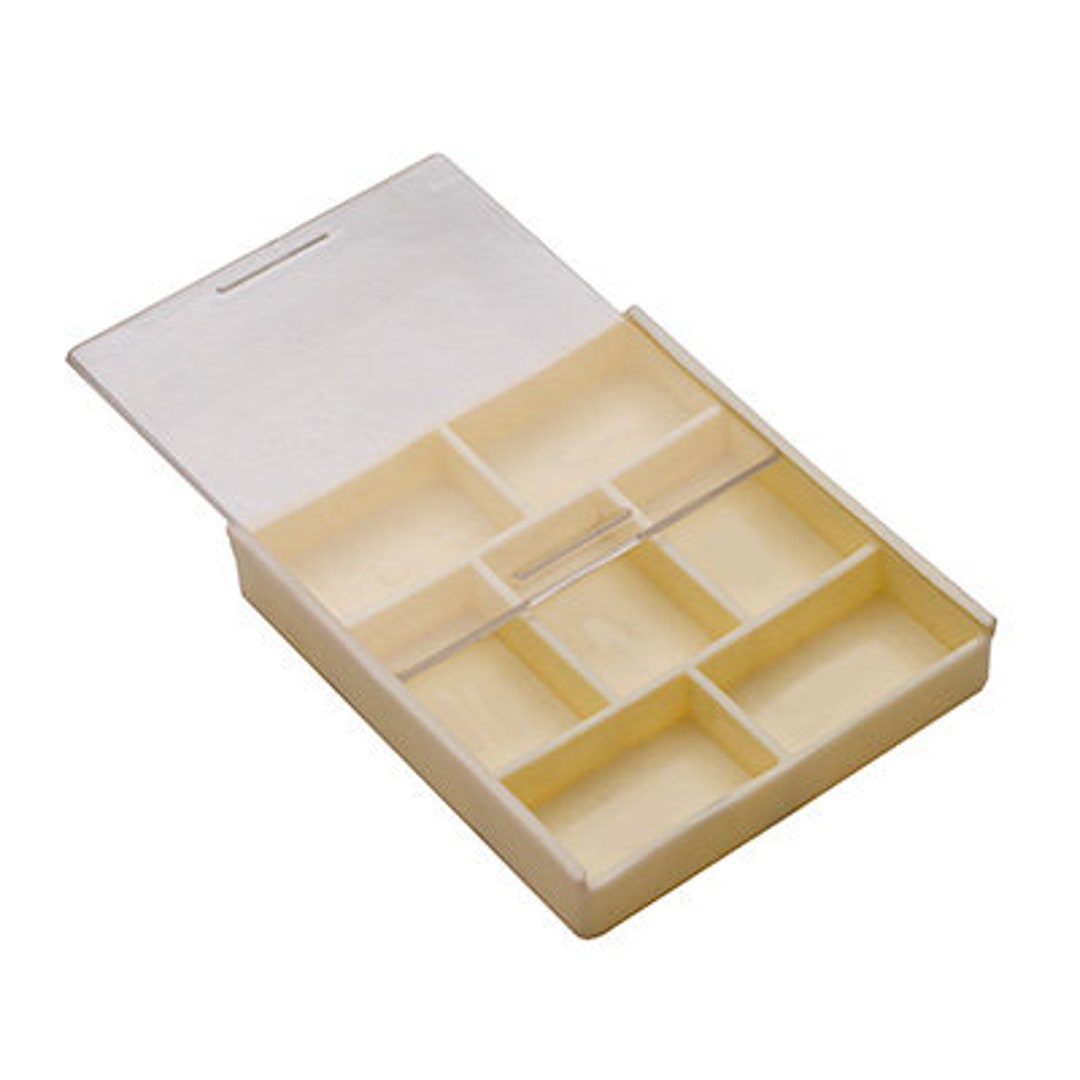 Handy Plastic Storage Box - 7 Compartments for Small Pieces and Parts ...