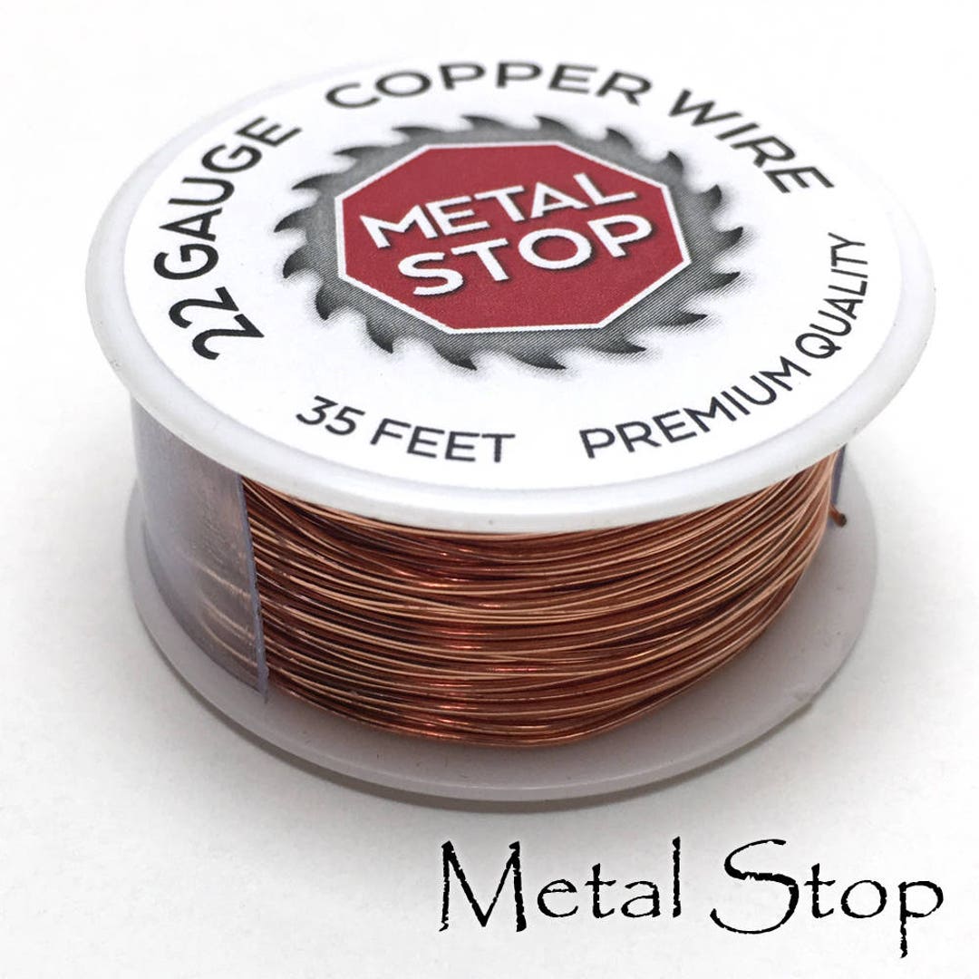 Copper Wire 22 Gauge Spool of Dead Soft Premium Jewelers Grade Pure ...