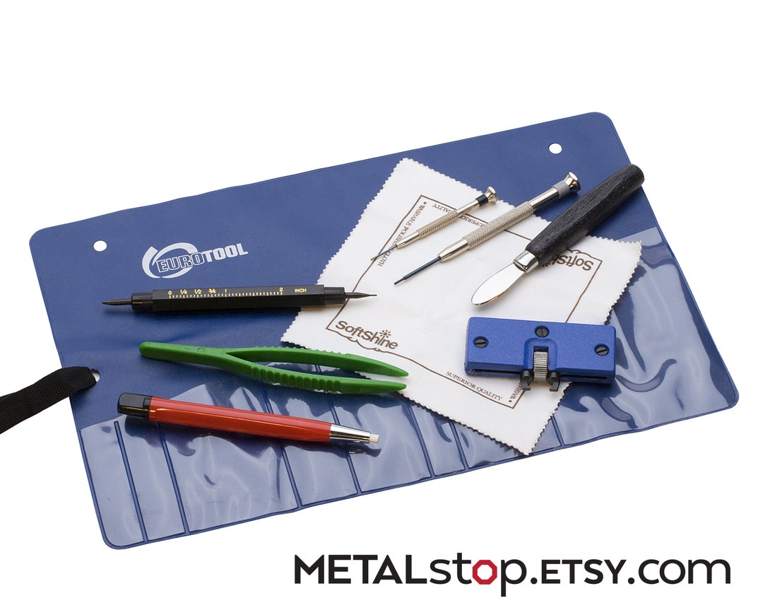 9 Piece Watch Battery Tool Set for Changing Your Own Watch Batteries ...