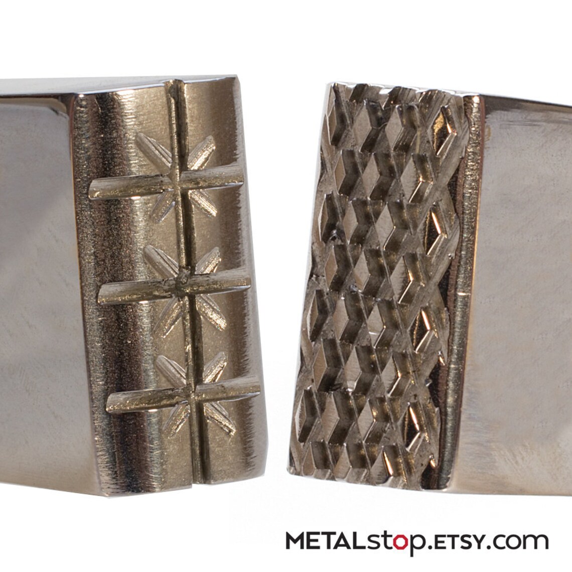 Star and Cross Hatch Pattern Metal Texture Hammer Jewelry Making Tool ...