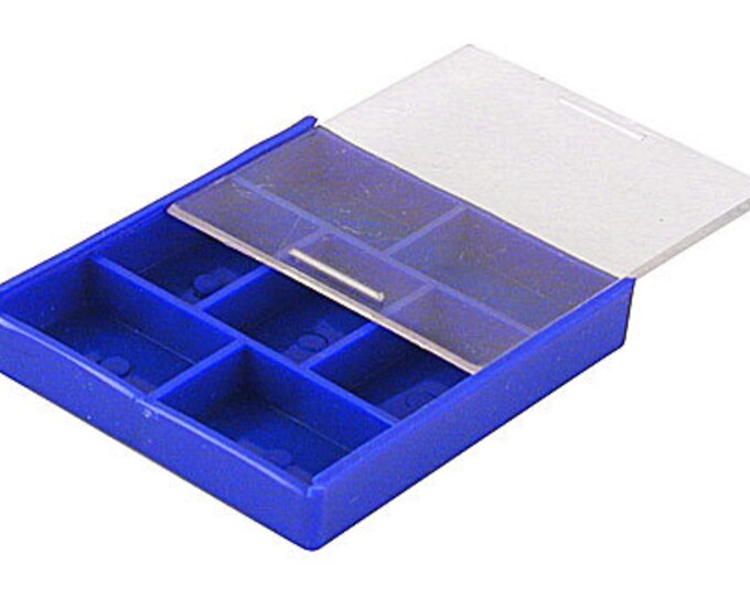 Handy Plastic Storage Box 7 Compartments for Small Pieces - Etsy