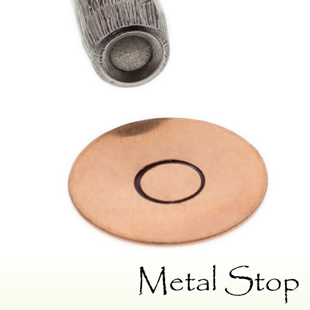 Perfect Circle Outline 5mm Diameter Metal Design Jewelry Stamp Tool for ...