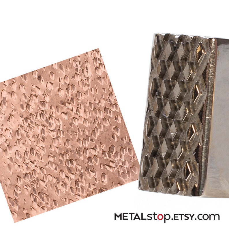 Star and Cross Hatch Pattern Metal Texture Hammer Jewelry Making Tool ...
