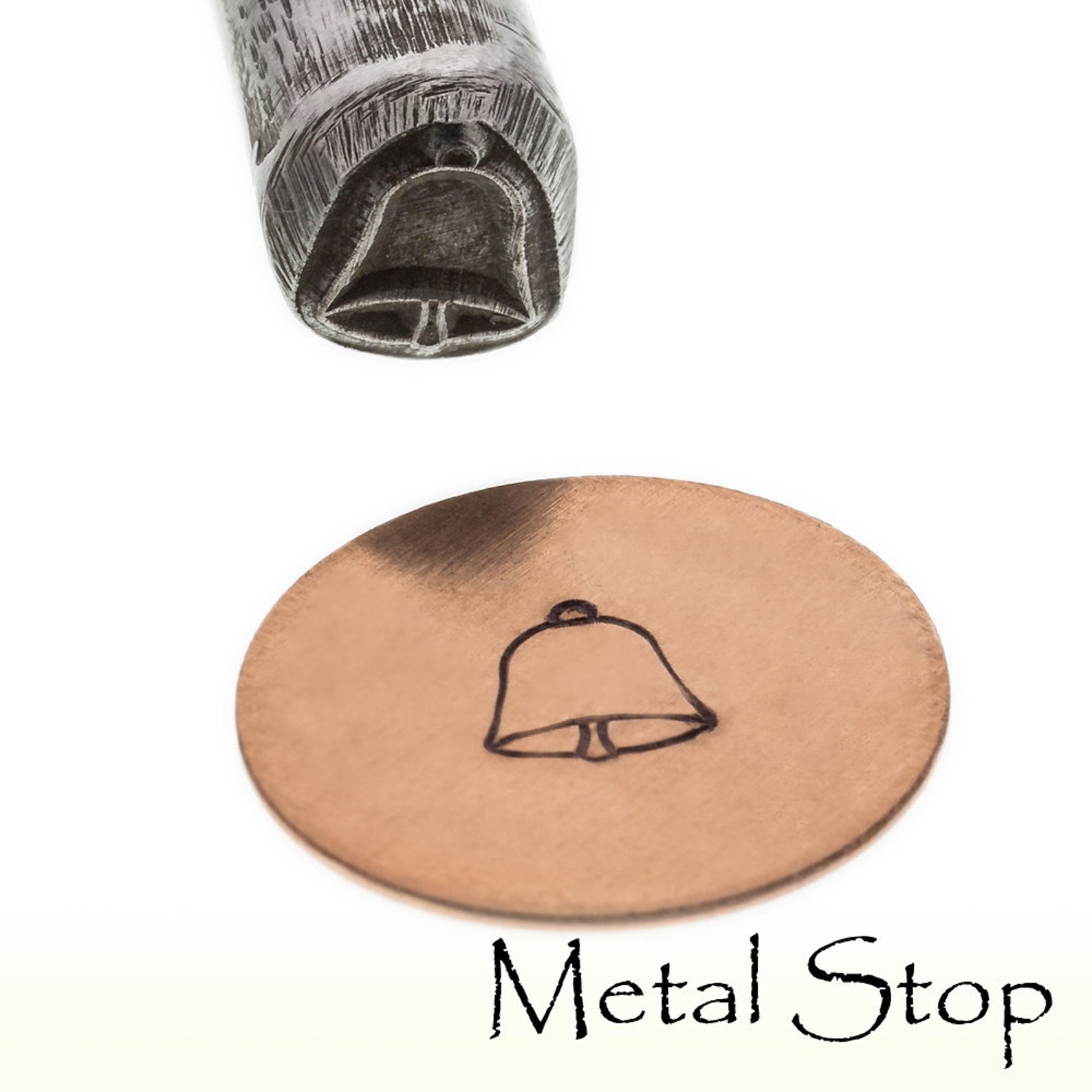 Bell Outline Metal Design Jewelry Stamp Tool for Use With Soft - Etsy