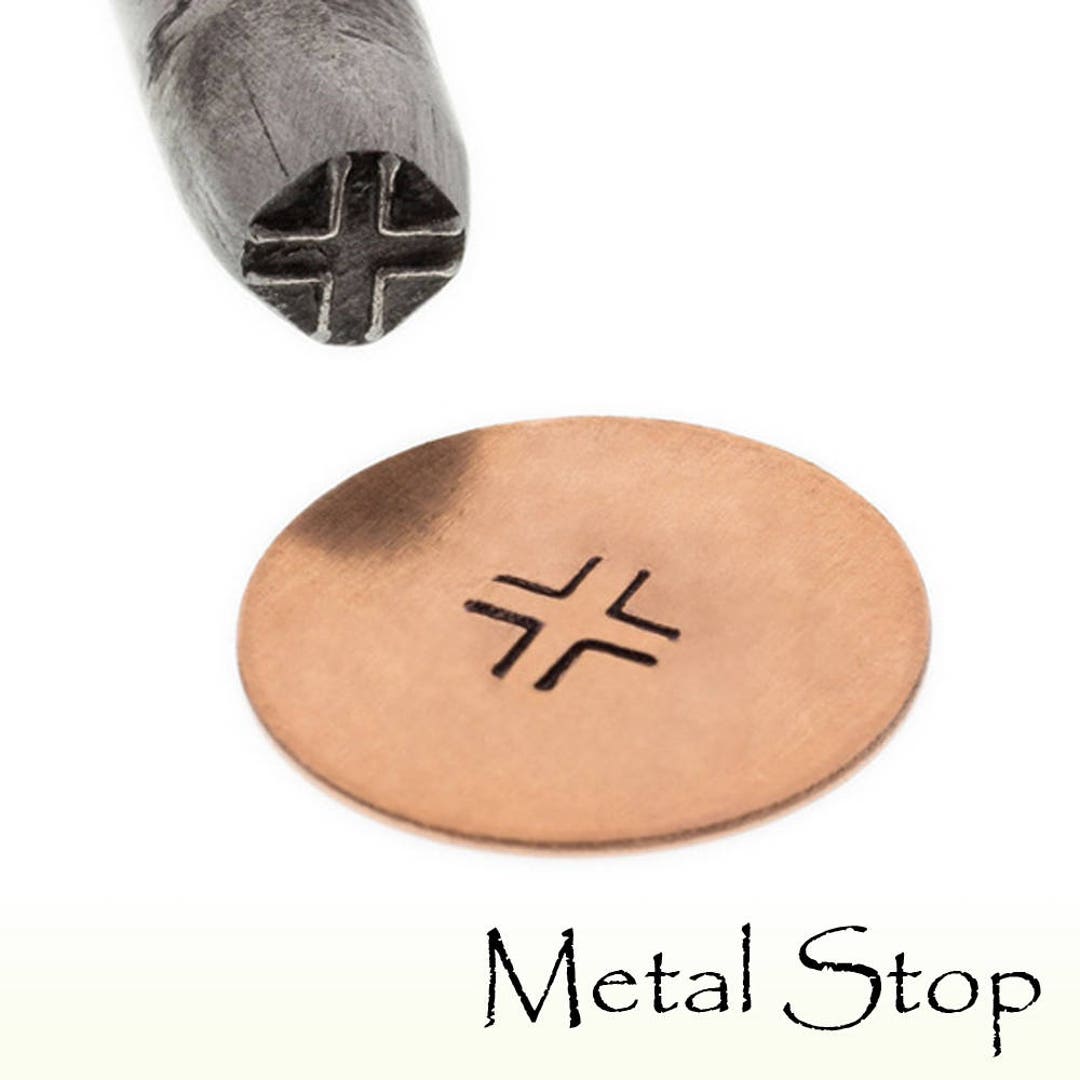 Plus Sign or Celtic Cross - Metal Design Stamp Jewelry Making Tool - Etsy