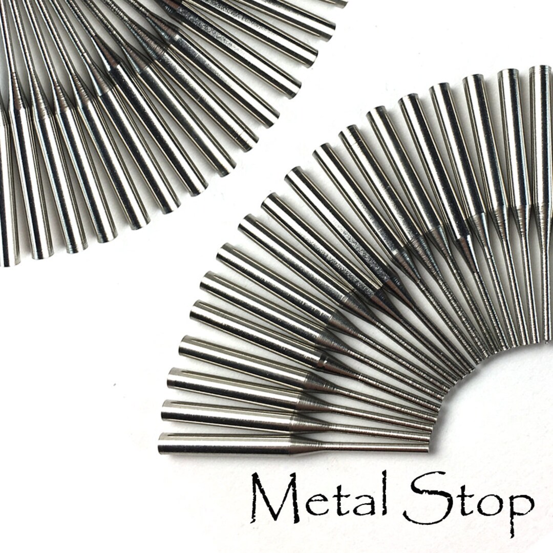20 Steel Solder Pins Approx. 24.5mm L. X 2mm Wide Tapers to 1mm for ...