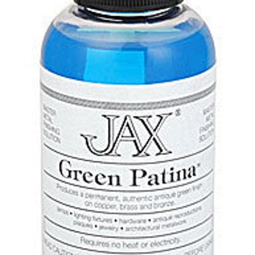 Jax Green Patina for Copper Brass & Bronze 2oz Bottle - Etsy