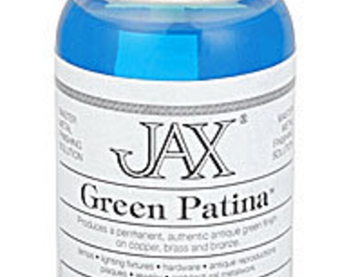 JAX Green Patina Antique Green Finish On Copper Brass